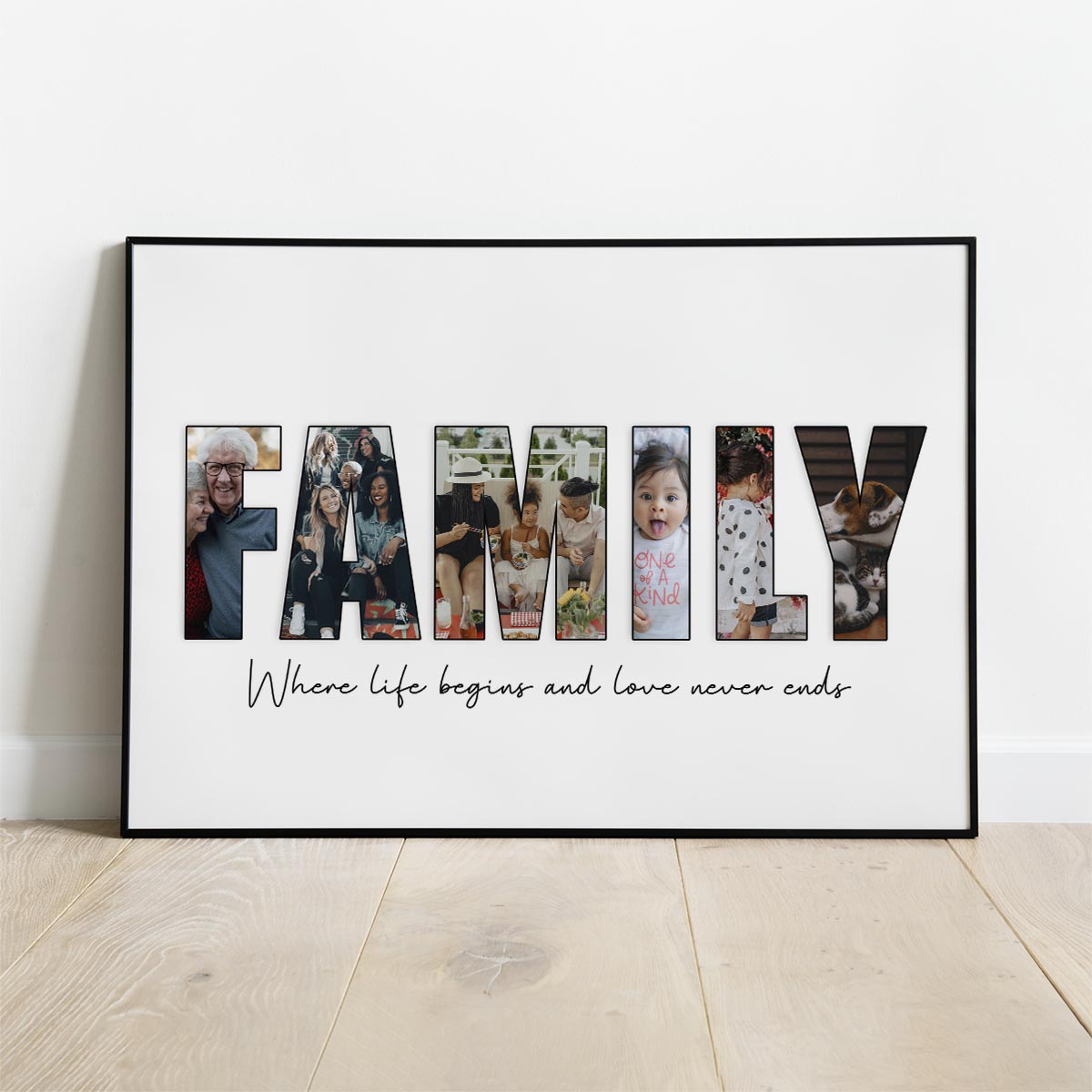 Family Photo Collage - Autumn Designs