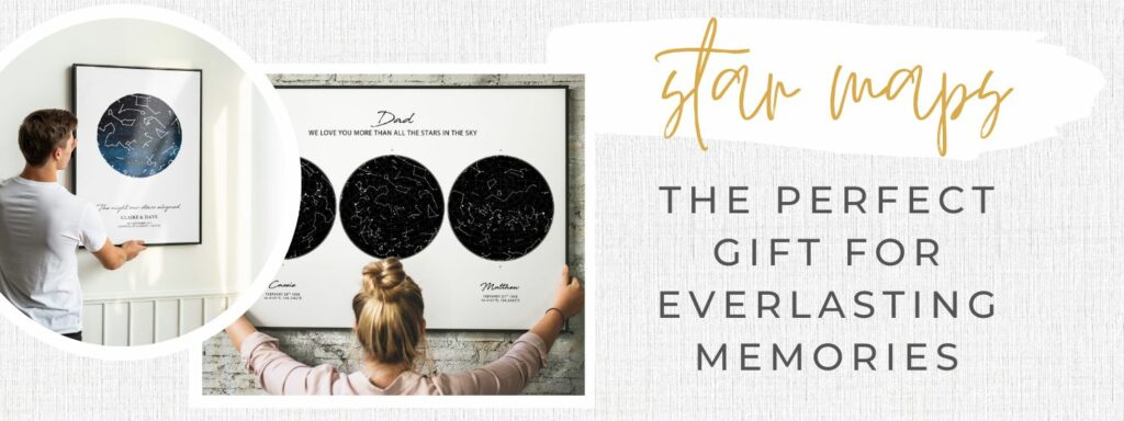 Custom Star Maps - A gift that tells a unique story.